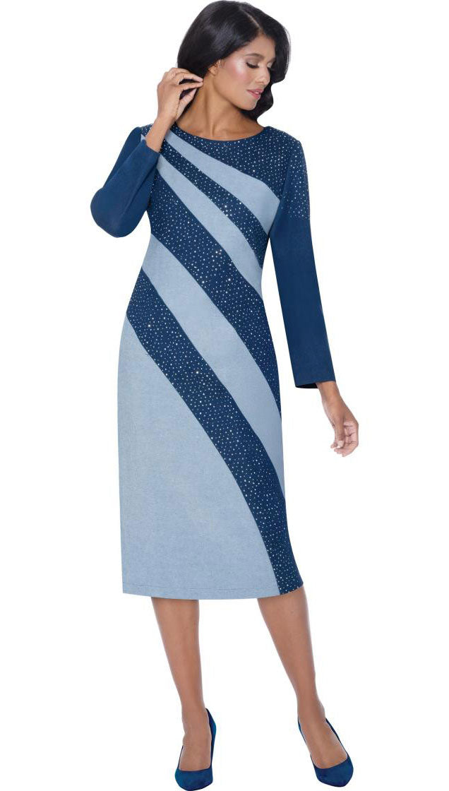 Devine Sport Denim Dress 800261 – Church suits for less