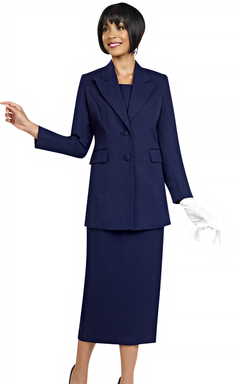 Ben Marc Usher Suit 2299-Navy – Church suits for less