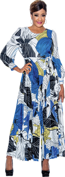 Dorinda Clark Cole Pant Set 4671C-Multi | Church suits for less