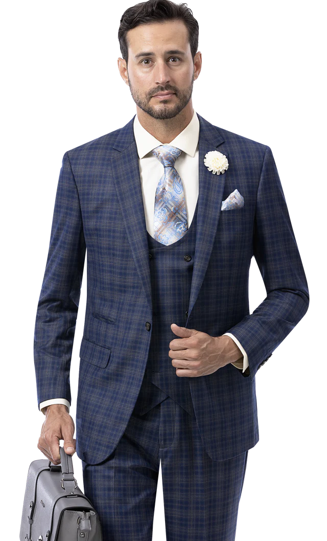 EJ Samuel Modern Fit Suit M2780 – Church suits for less