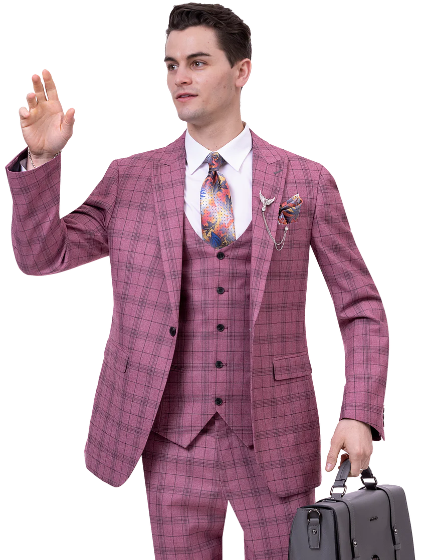 EJ Samuel Modern Fit Suit M2765 – Church suits for less