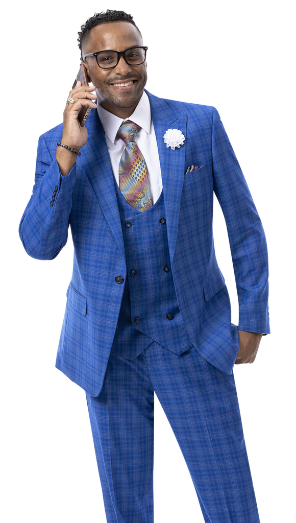EJ Samuel Modern Fit Suit M2776 | Church suits for less