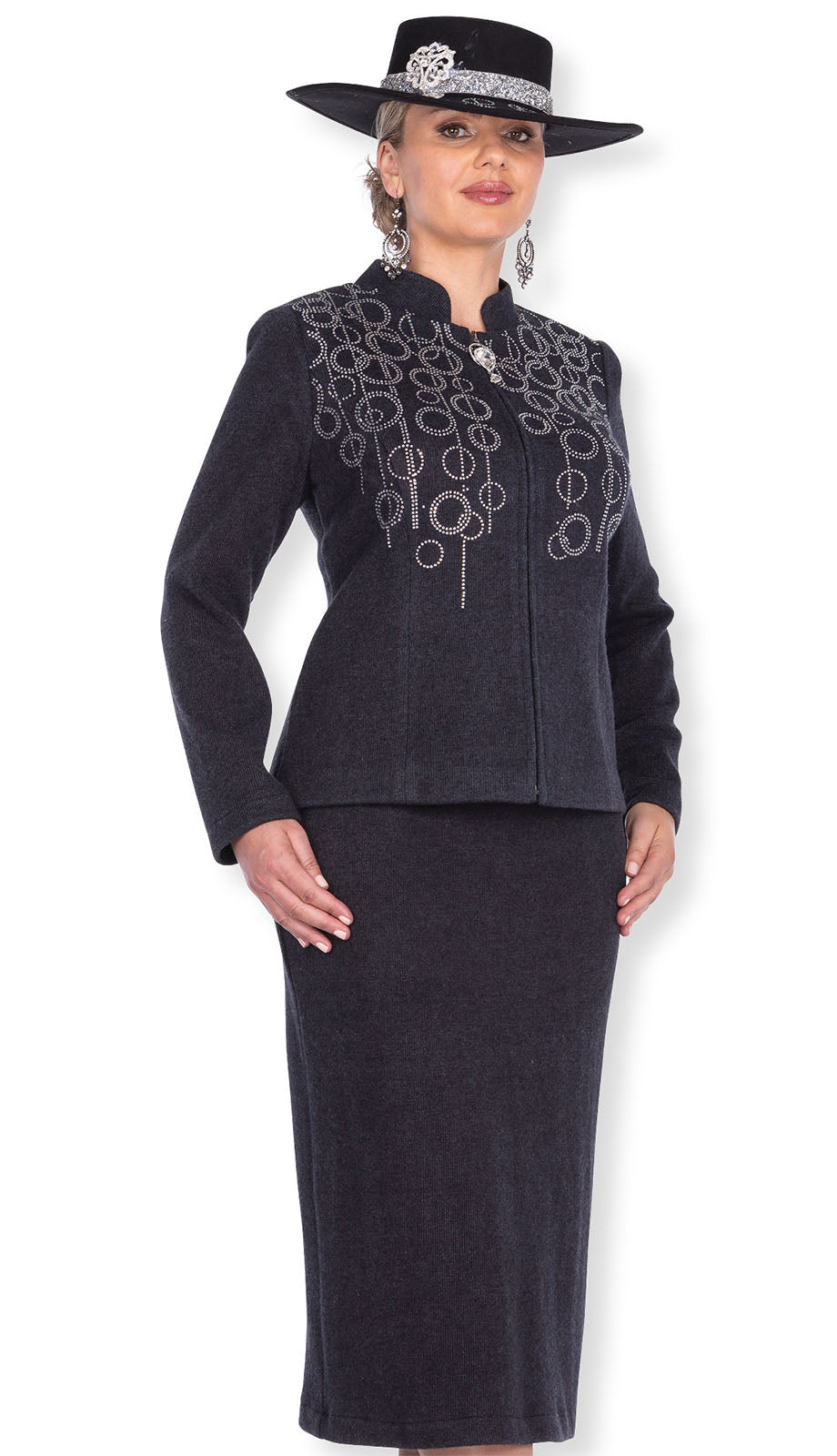 Champagne Italy Church Suit 5966 | Church suits for less