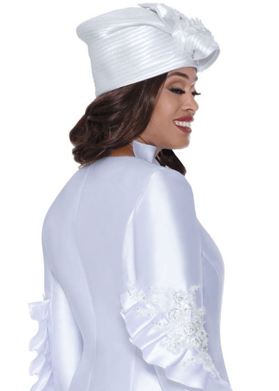 White Church Hats – Church suits for less