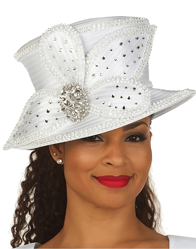 White Church Hats – Church suits for less