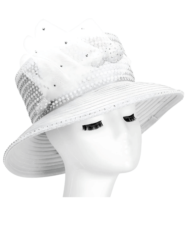 White Church Hats – Church suits for less