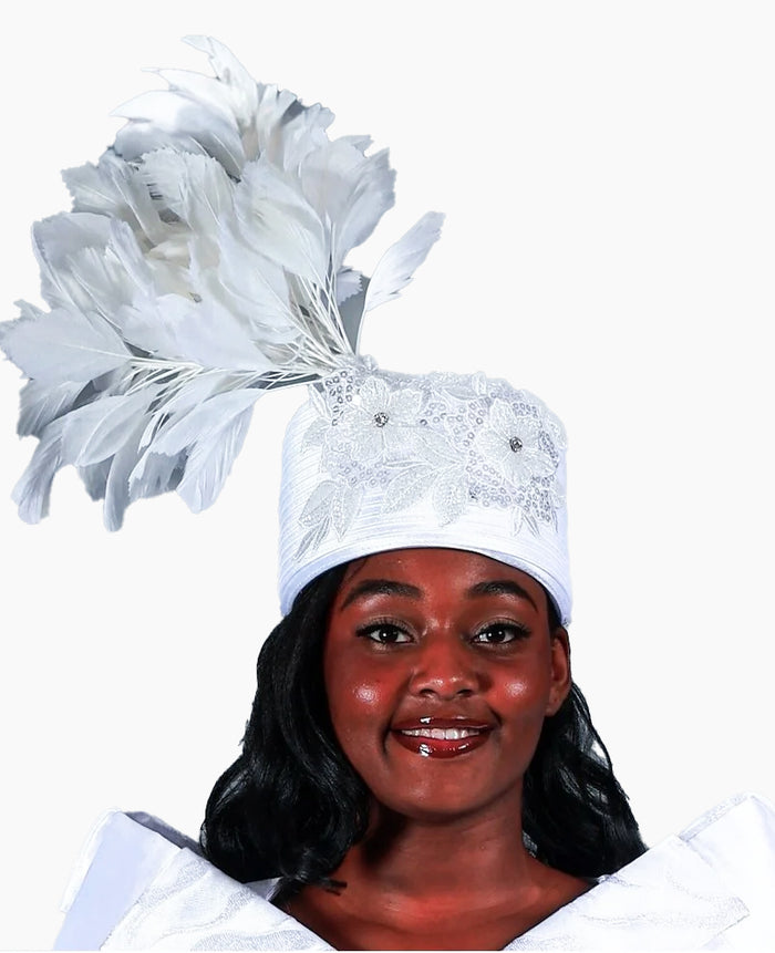 White Church Hats – Church suits for less