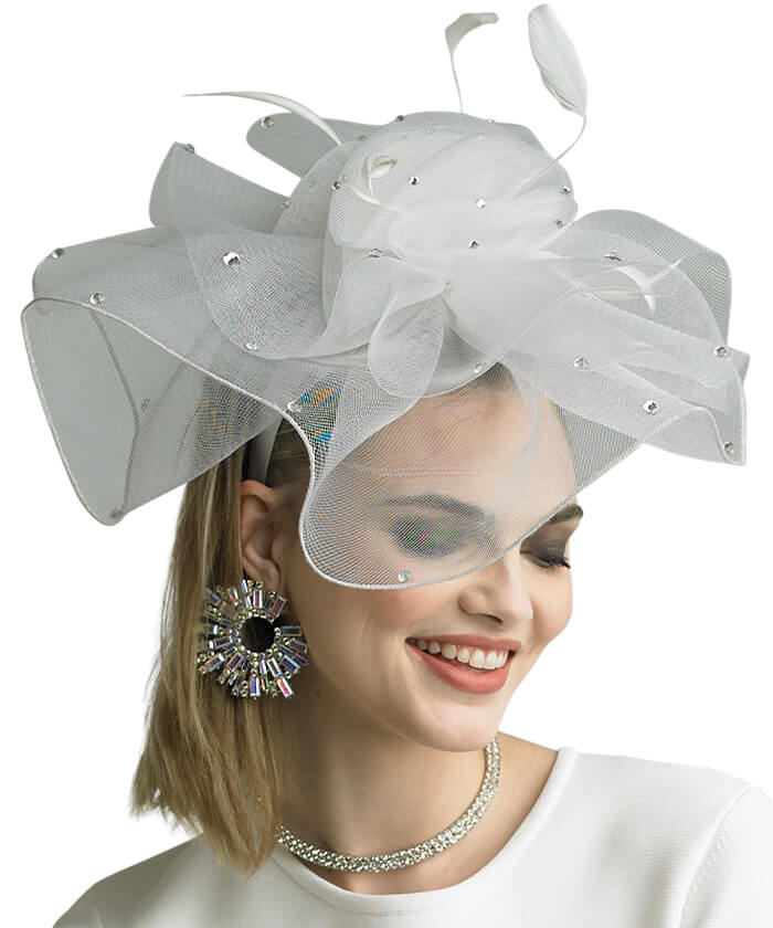White Church Hats – Church suits for less