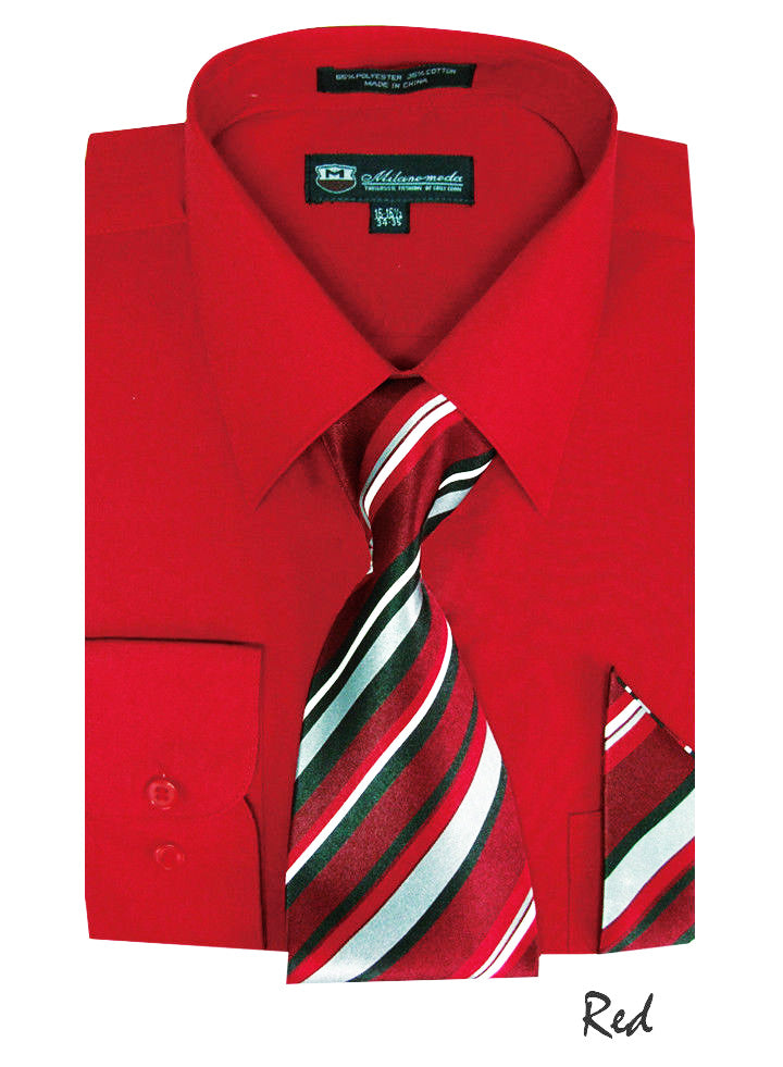 Milano Moda Shirt SG21C-Red – Church suits for less
