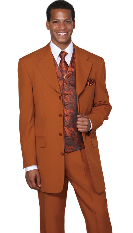 Milano Moda Suit 6903VC-Rust | Church suits for less