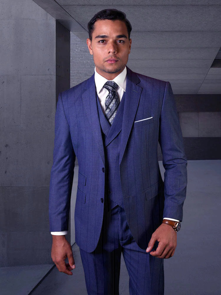 Statement Suit HUGO-2C-Sapphire – Church suits for less