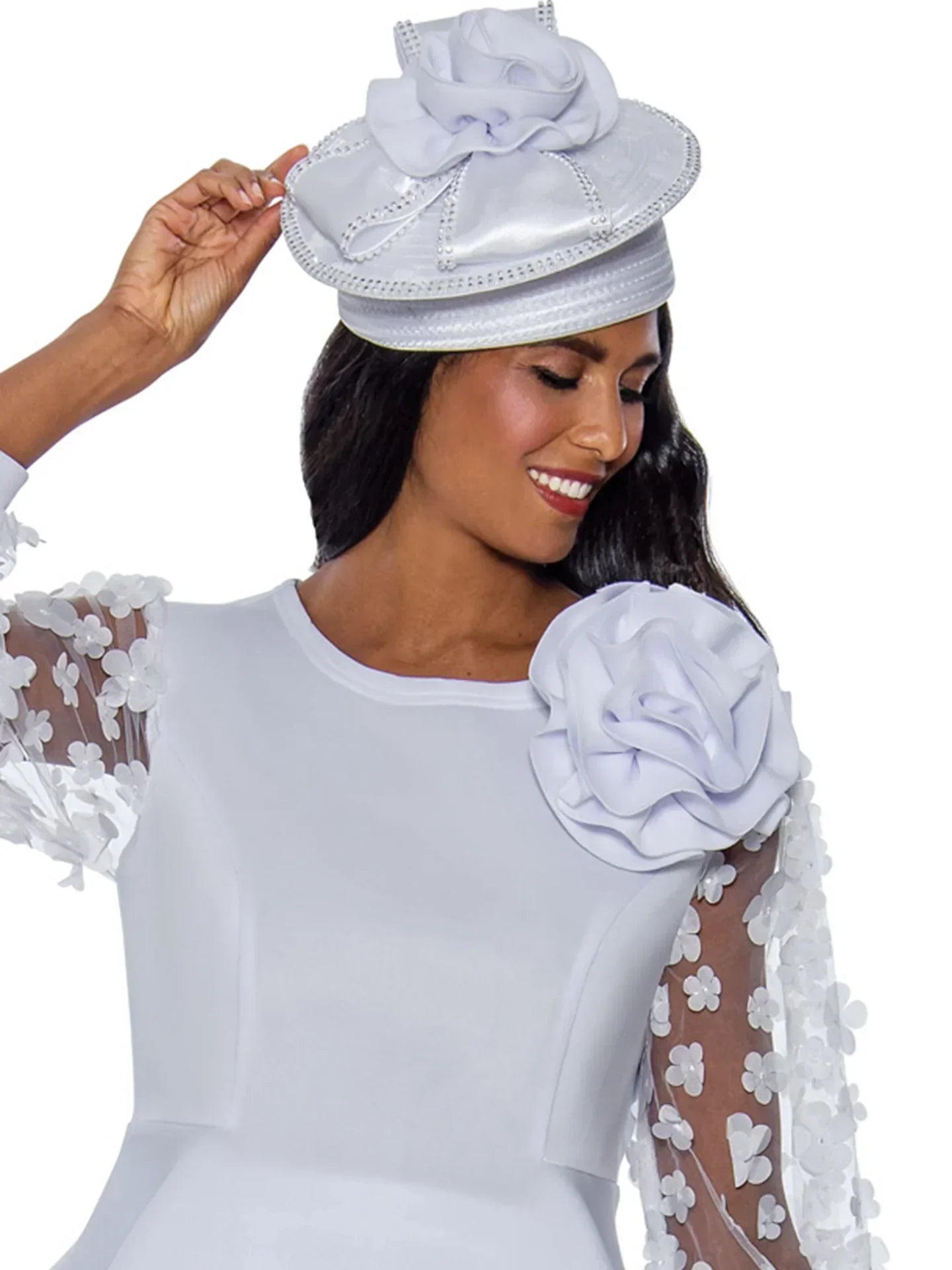 White Church Hats | Church suits for less
