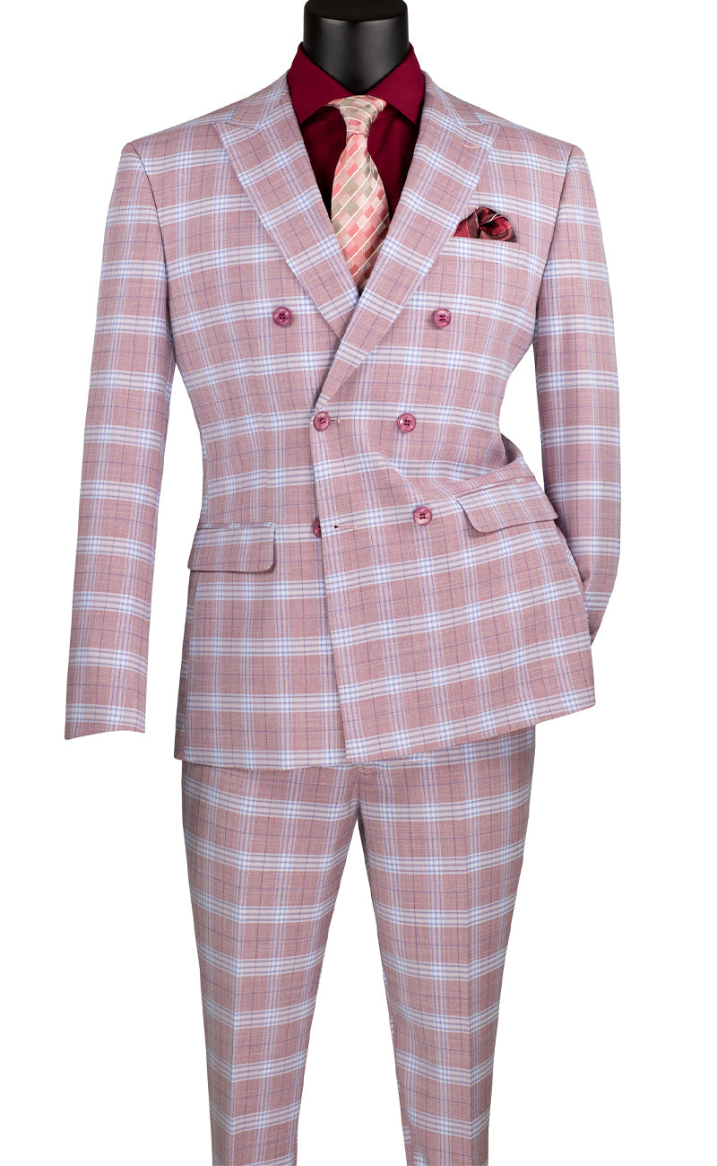 Slim Fit Men Suit SDW-2-Adobe Rose – Church suits for less
