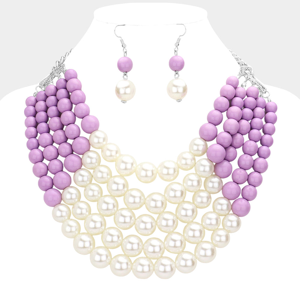 Women Jewelry Set-BDF-0175 Lavender – Church suits for less