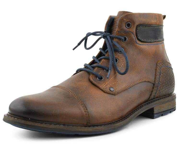 Men Dress Boots Ag584-028C tan – Church suits for less