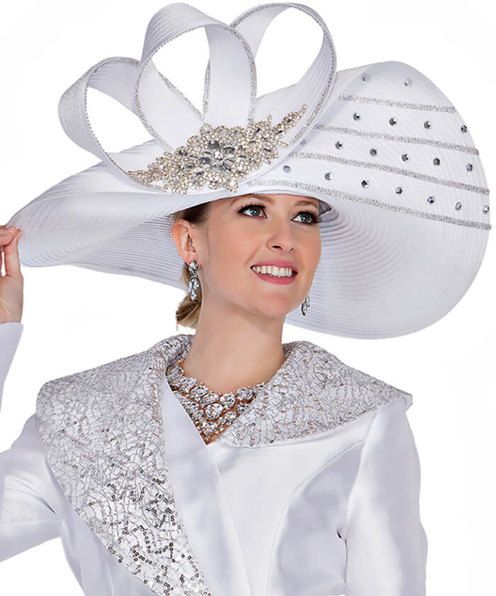Champagne Italy Church Hat 6056 | Church suits for less