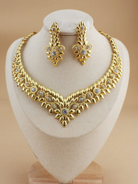 Women Church Jewelry Set BDF-1091 | Church suits for less