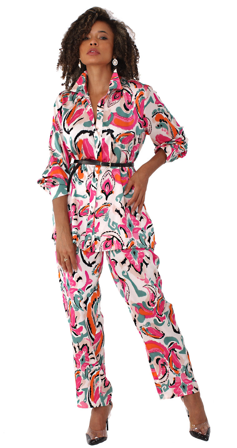 For Her Women Pant Set 82165 – Church suits for less