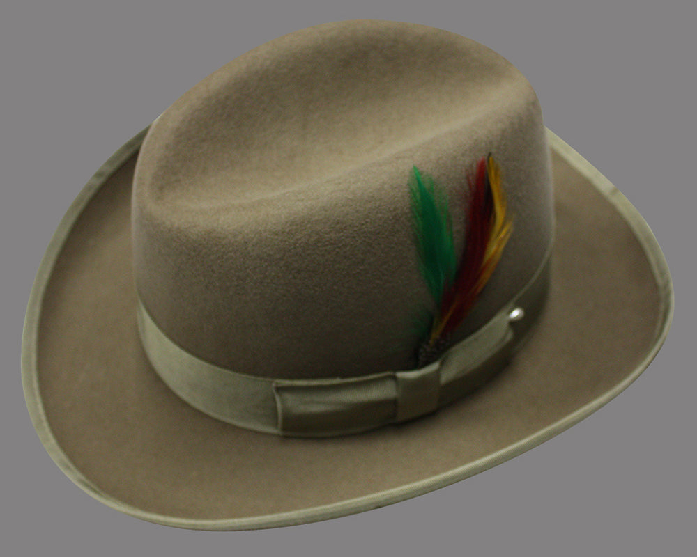 Men Godfather Hat-Taupe – Church suits for less