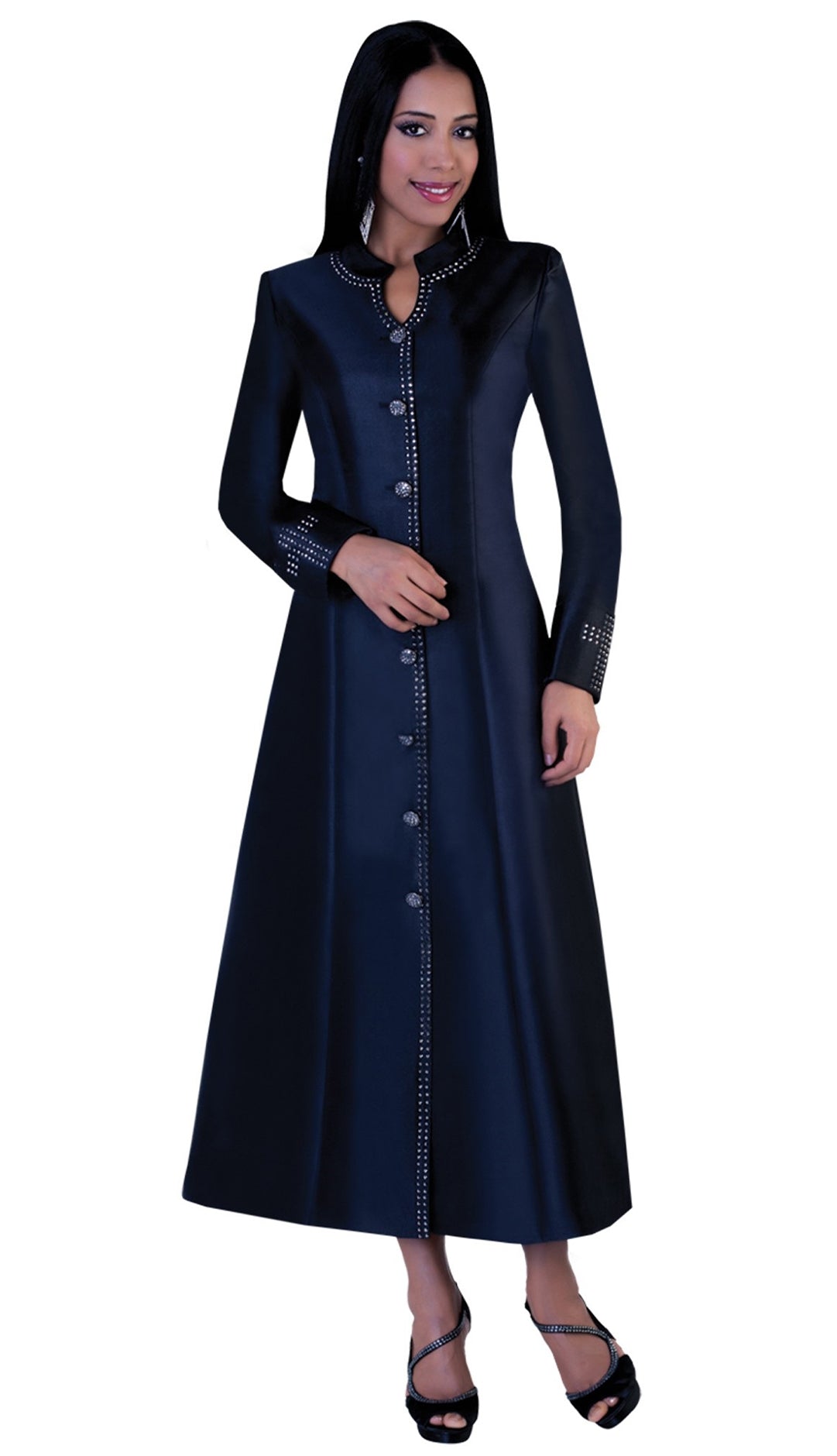 Tally Taylor Church Robe 4445-Black | Church suits for less